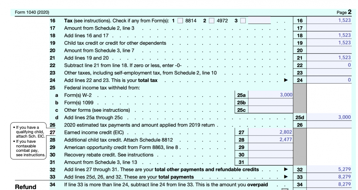 Interpreting a Federal Form 8879 E-file Authorization - Dinesen Tax